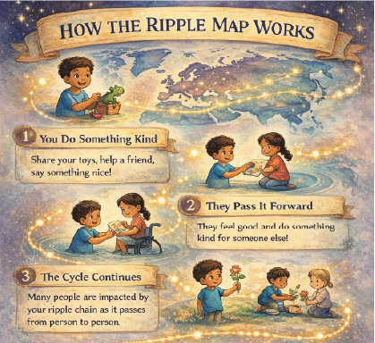 Pass The Ripple — Spread Kindness, One Ripple at a Time